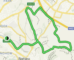 Howden Clough and Howley Hall Circular, West Yorkshire, England - 21 ...