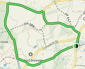 Rudgwick and Broomhill Copse Circular, West Sussex, England - 13 ...
