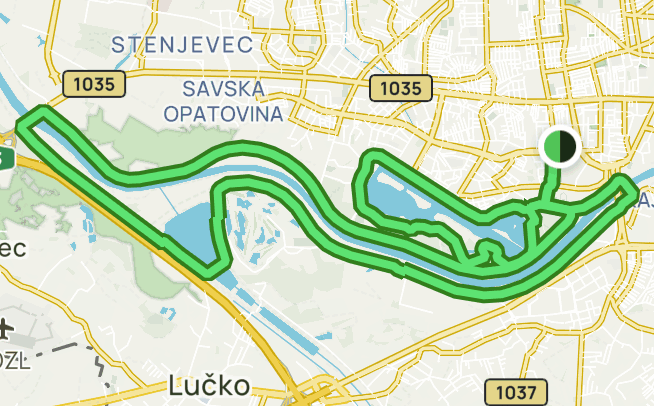 Sava River Map