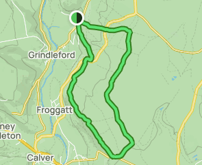 Froggatt Edge, Curbar Edge and White Edge Circular, Derbyshire, England ...