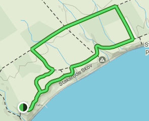 Staksrode Skov - Rød Rute, Central Denmark, Denmark - Map, Guide ...