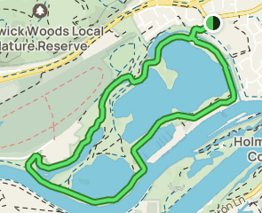 Colwick Country Park and River Trent Circular, Nottinghamshire, England ...