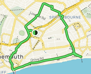 Springbourne, Boscombe Beach, and Bournemouth East Beach Circular ...