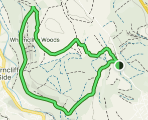 Dragon's Den and Wharncliffe Woods Circular, South Yorkshire, England ...