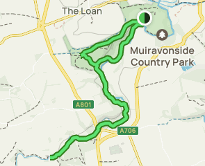 Muiravonside Country Park and Wallace's Cave Circular, West Lothian ...
