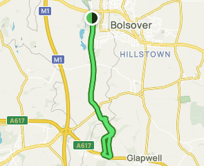 Carr Vale to Bramley Vale via Stockley Trail, Derbyshire, England - 84 ...