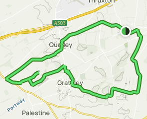 Amport to Quarley Hill Circular, Hampshire, England - 3 Reviews, Map ...