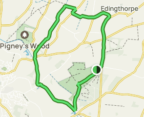 Bacton Wood and Edingthorpe Circular, Norfolk, England - 6 Reviews, Map ...