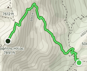 Mount Taygetus Refuge - Taygetus Summit, Peloponnese, Greece - 29 ...