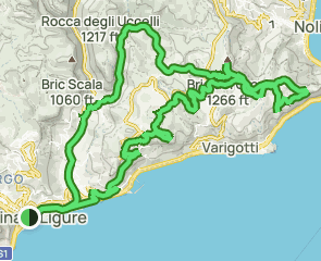 Finale Ligure - Monte Capo Noli (MTB), Liguria, Italy - 7 Reviews, Map ...