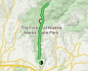 Maple Falls via Bridge Creek Trail and Aptos Creek Road, California ...