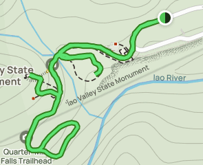 Iao Needle Lookout Trail and Ethnobotanical Loop, Maui, Hawaii - 1,271 ...
