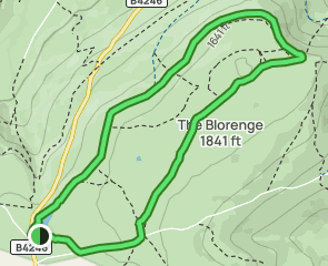 The Blorenge and Keeper's Pond Circular, Monmouthshire, Wales - 203 ...