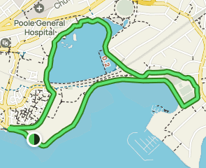 Poole, Baiter and White Cliff Park Circular, Dorset, England - 44 ...