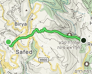Safed Old City to Moshavat HaRishonim via Rosh Pina Stream, Northern ...