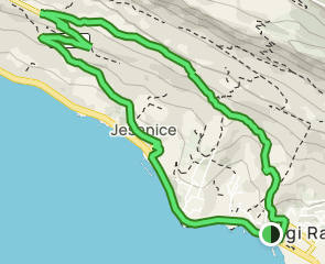 Dugi Rat - Jesenice - Sv.Roka, Split-Dalmatia, Croatia - Map, Guide ...