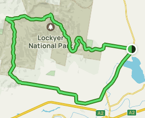 Lockyer State Forest Loop via Gatton-Esk and Alvisio Road, Queensland ...