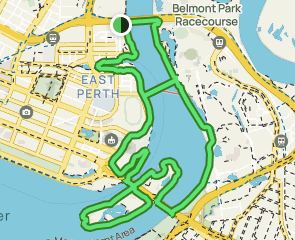 Heirisson Island via Three Bridges, Western Australia, Australia - 16 ...