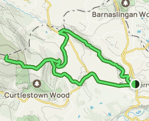 Enniskerry - Prince William's Seat via Knocksink Wood, County Wicklow ...