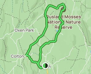 Old Hall Farm to Rusland Mosses National Nature Reserve, Cumbria ...