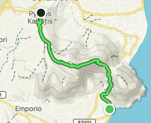 Perissa - Pyrgos Kallistis: 26 Reviews, Map - Santorini, Greece | AllTrails