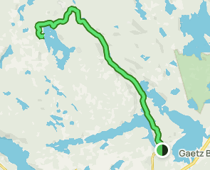 Pine Lake Trail via Burnt Lake Road, Nova Scotia, Canada - Map, Guide ...