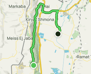 Metzudat Koach to Kfar Bloom via Kfar Giladi, Northern District HaZafon ...
