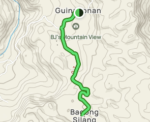 Bagong Silang - Guinabonan Trail, Southern Leyte, Philippines - Map ...