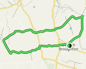 Church Broughton, Sapperton, and Barton Blount Circular, Derbyshire ...
