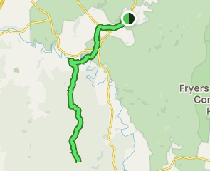 Dry Diggins Track Cycle via Vaughan Springs, Victoria, Australia - 4 ...