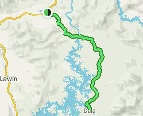 RPS Dala via Kampung Air Panas Cycle Route, Perak, Malaysia - Map ...
