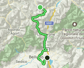 Vodo di Cadore - Lago di Santa Croce, Veneto, Italy - Map, Guide ...