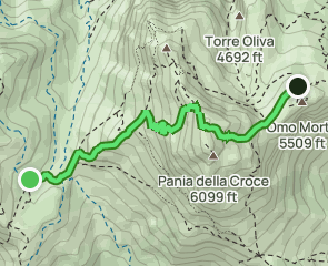 Alta Via Alpi Apuane, Tappa 6: Rifugio Del Freo - Rifugio Rossi ...