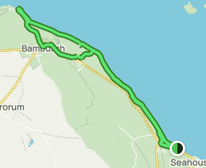 Seahouses - Bamburgh - Fowberry Farm Circular: 51 Reviews, Map ...