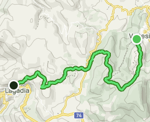 Menalon Trail Segment 8: Valtesiniko - Langadia, Peloponnese, Greece ...