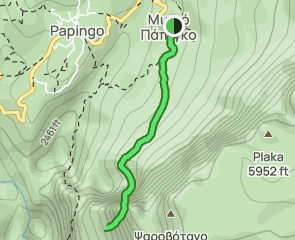 Mikro Papigo - Red Rock, Epirus, Greece - 23 Reviews, Map | AllTrails