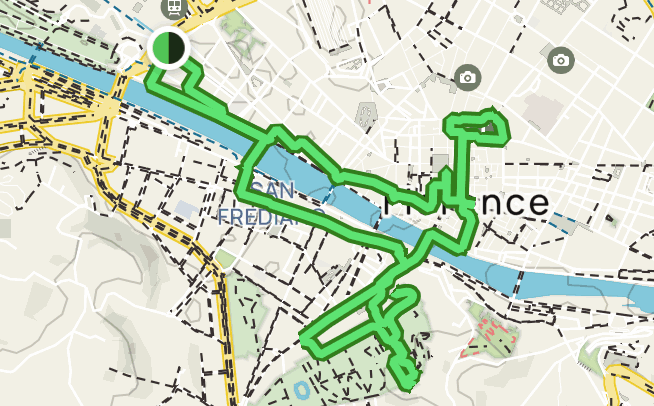 Map Of The Boboli Gardens | Fasci Garden