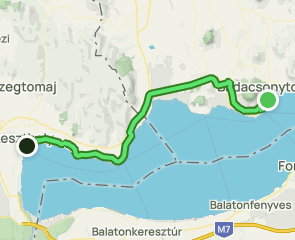 Scenic Bicycle Ride from Badacsony to Keszthely: 2 Reviews, Map ...