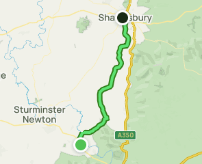 St Edward's Way: Stage 3 Shillingstone to Shaftesbury: 46 Fotos ...