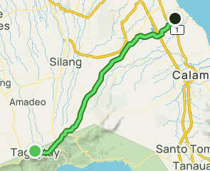 Tagaytay - Cabuyao Cycling Route, Cavite, Philippines - Map, Guide ...
