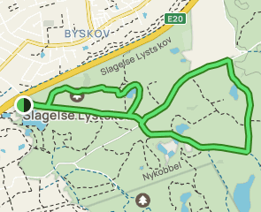 Slagelse Lystskov - Lodmose - Nykobbel, Region Zealand, Denmark - 4 ...