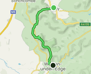 Cotswold Way: Dursley to Wotton-Under-Edge, Gloucestershire, England ...