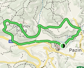 Pazin - Žudeka - Gortanov Brijeg, Istra, Croatia - Map, Guide | AllTrails