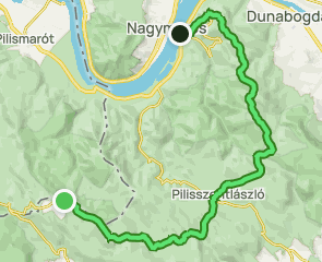 Hungarian National Blue Trail (OKT): Stage 16: Dobogókő - Visegrád ...