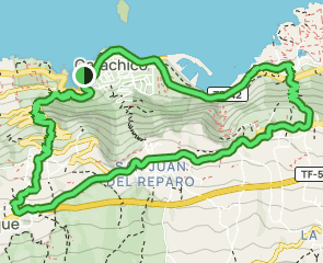 Garachico - El Tanque - San Juan del Reparo - El Guincho, Tenerife ...