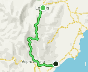 Lefkes - Langada - Aspro Chorio - Drios, Paros, Greece - Map, Guide ...