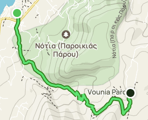 Parikia - Thapsana Monastery, Paros, Greece - Map, Guide | AllTrails