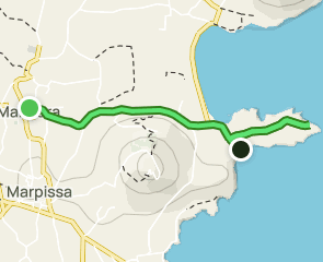 Marmara - Molos - Fanari Cape - Kalogeras Beach, Paros, Greece - Map ...