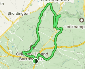 Crickley Hill and Devil's Chimney Circular, Gloucestershire, England ...