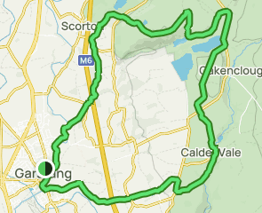 Garstang, Nicky Nook, and Calder Vale Circular, Lancashire, England - 2 ...